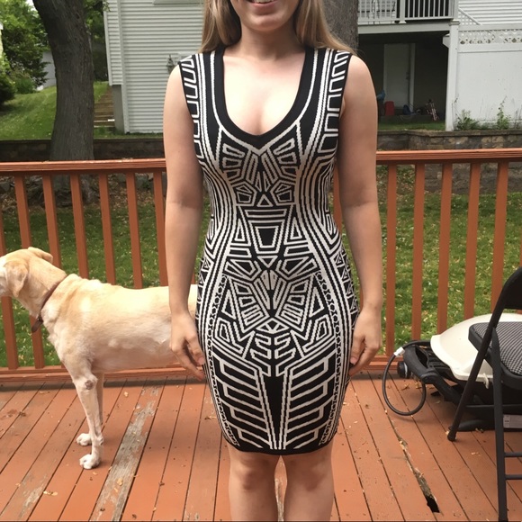 Forever 21 | Dresses | Forever 2 Thick Bw Bodycon Dress | Poshmark